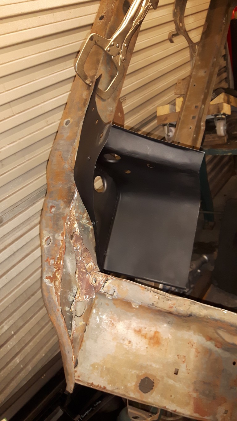 Lancia Delta front chassis / inner flitch repair kit ...